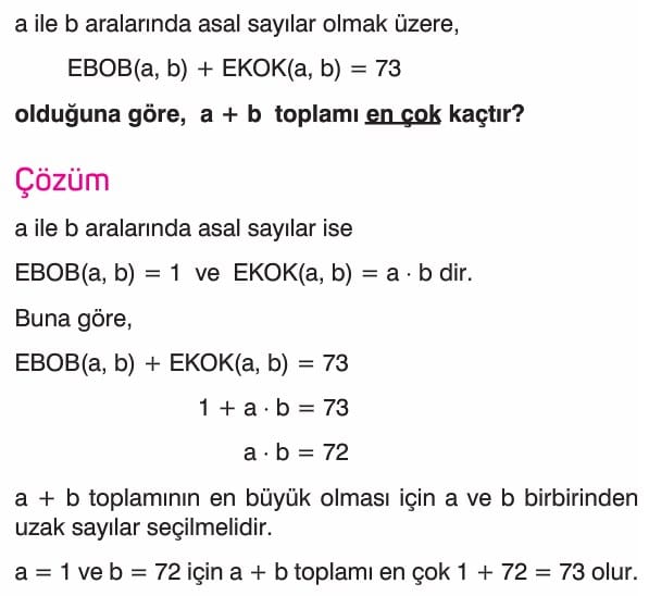Ebob Ekok Konu Anlatımı Örnekleri Tyt Matematik Ebob Ekok Problemleri ...