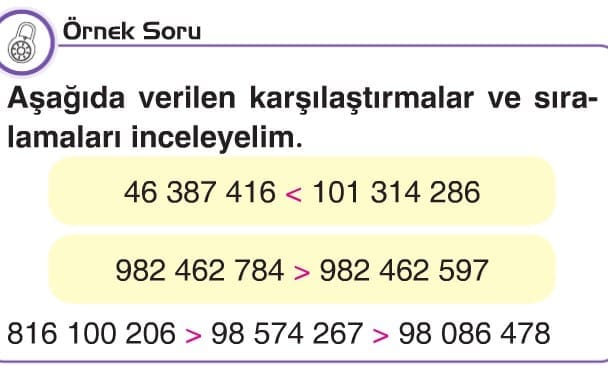 Milyonlar 5. Sınıf konu anlatımı 7, 8, 9, basamaklı Doğal Sayılar Matematik