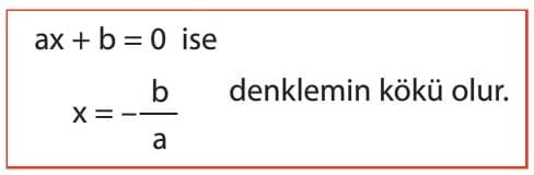 Birinci Dereceden Bir Bilinmeyenli Denklemler 8. Sınıf konu anlatımı ...